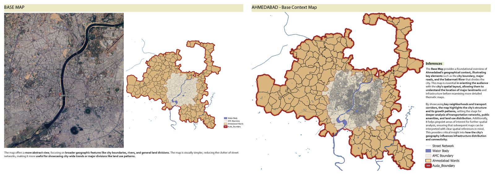 GIS Mapping of Urban Infrastructure in Ahmedabad | CEPT - Portfolio