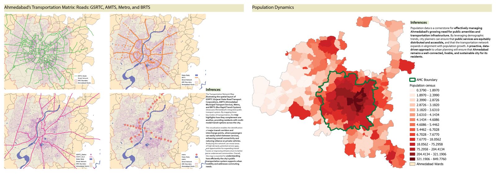 GIS Mapping of Urban Infrastructure in Ahmedabad | CEPT - Portfolio