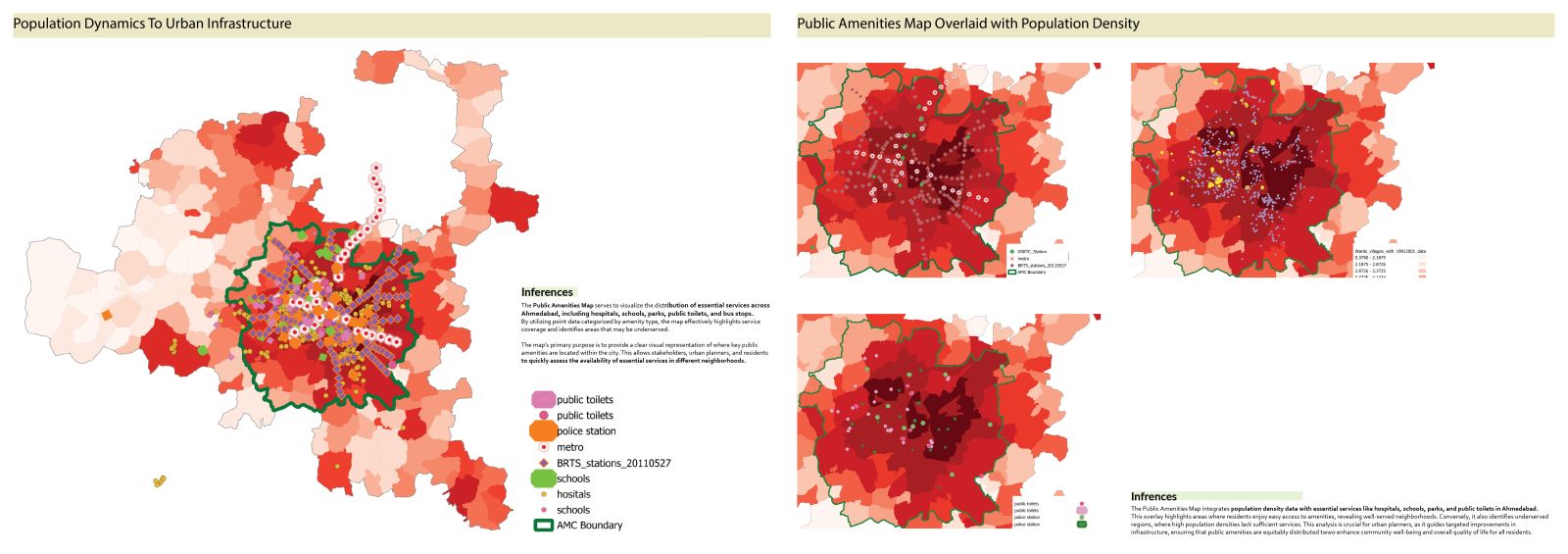 GIS Mapping of Urban Infrastructure in Ahmedabad | CEPT - Portfolio